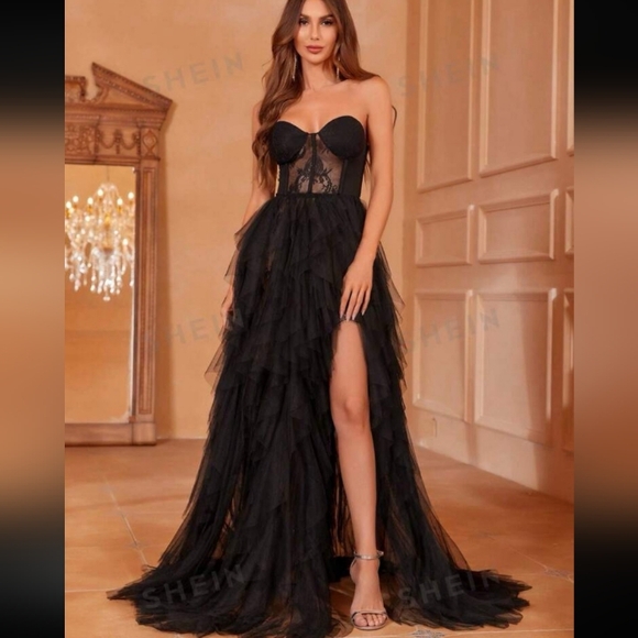 Faeriesty | Dresses | Gorgeous Black Formal Dress | Poshmark